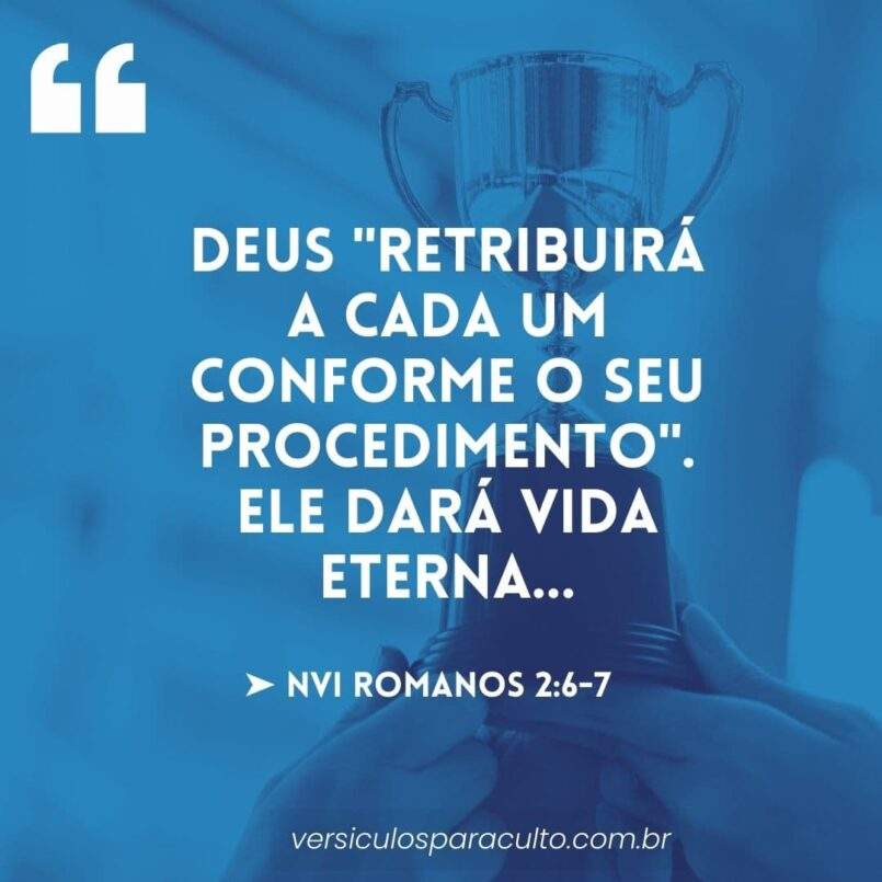 30 versículos sobre recompensa (a recompensa vem de Deus) | Versos Divino