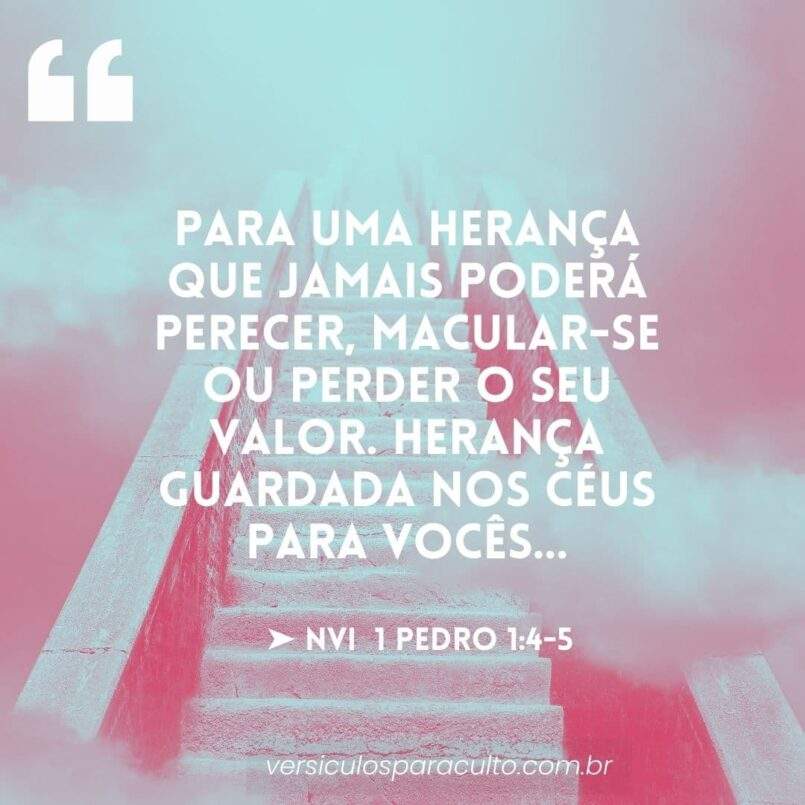 20 versículos sobre herança (qual a herança de Deus para nos) – Versos ...