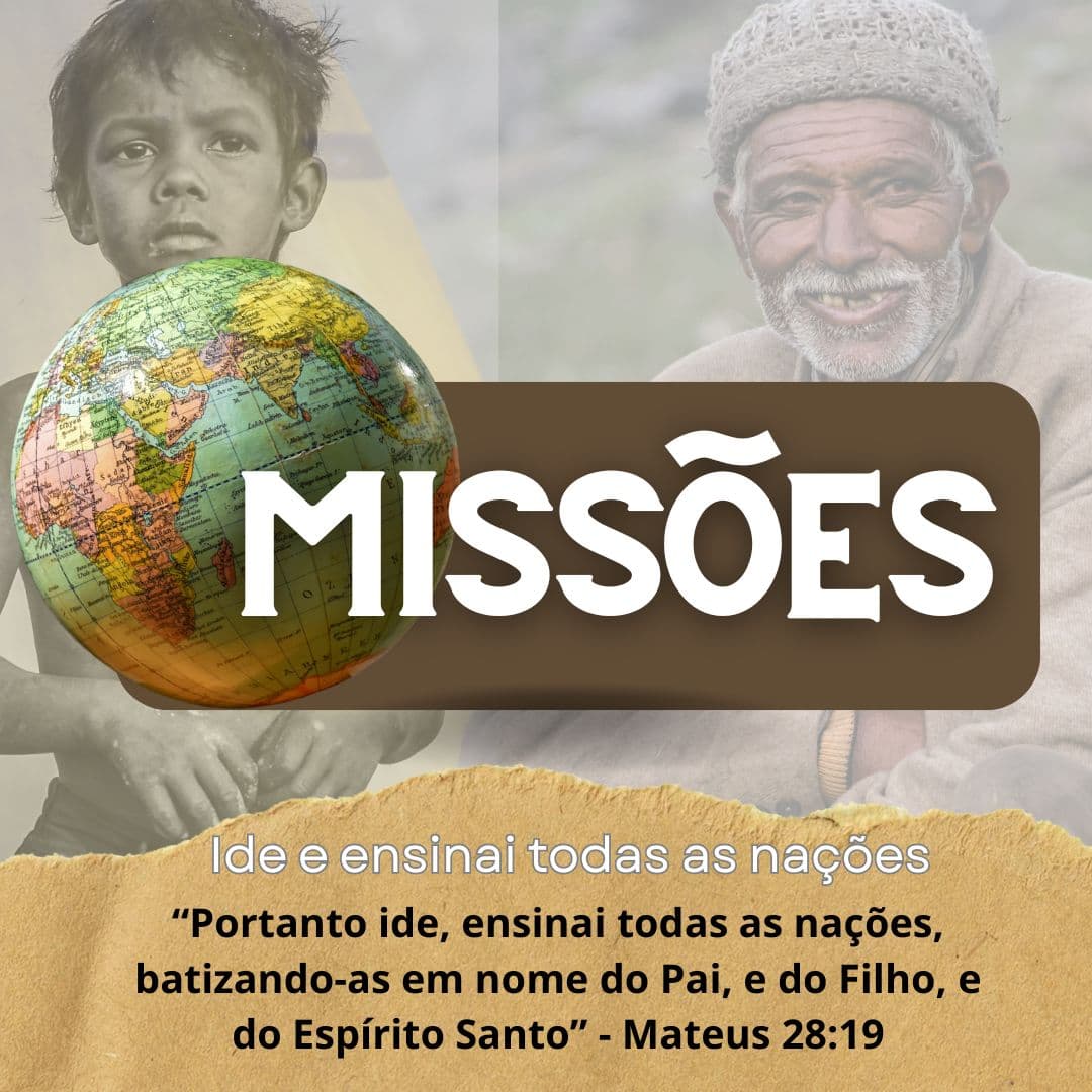 40 versículos para cartaz de culto de missões mais usados para levar ...